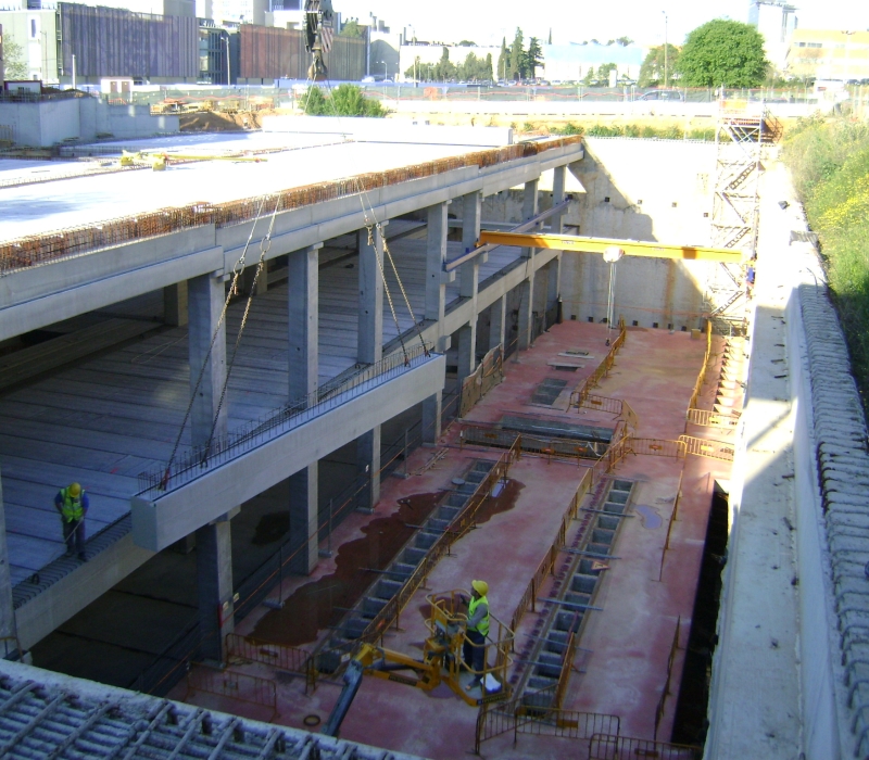 Emergency Works slope sliding and collapse of street in the city of ...
