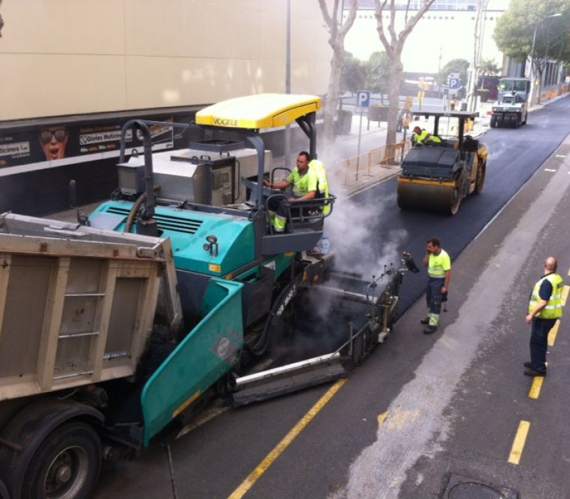 Emergency Works slope sliding and collapse of street in the city of ...