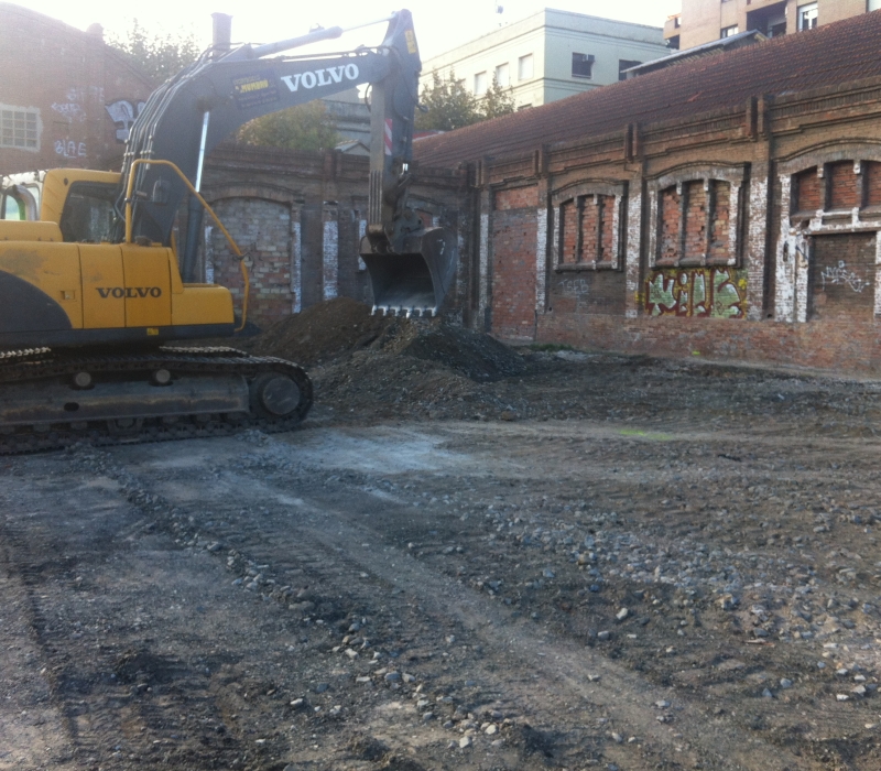 Emergency Works slope sliding and collapse of street in the city of ...