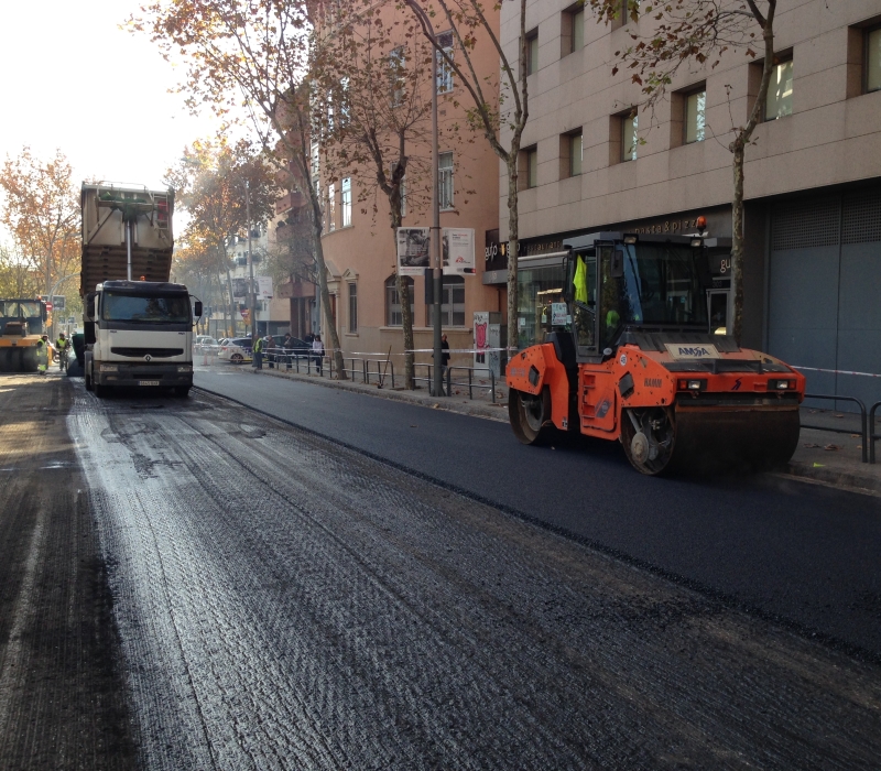 Emergency Works slope sliding and collapse of street in the city of ...